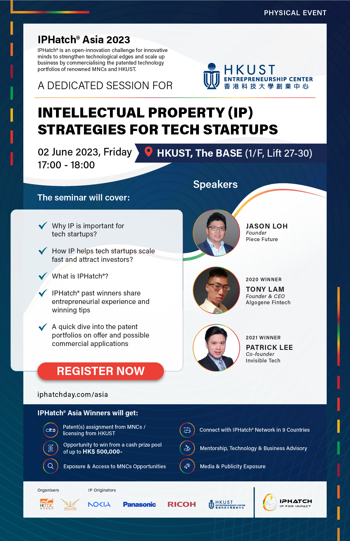 IPHatch® Asia 2023| Seminar: Intellectual Property (IP) Strategies For ...
